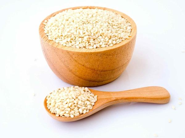Protein & Fiber rich White Sesame Seeds/ Safed Til / Raw White Til 3 Kg ...