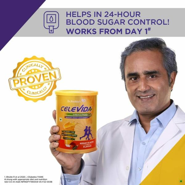 Dr. Reddy's Celevida for Diabetes Management- Nutrition Health Drink ...