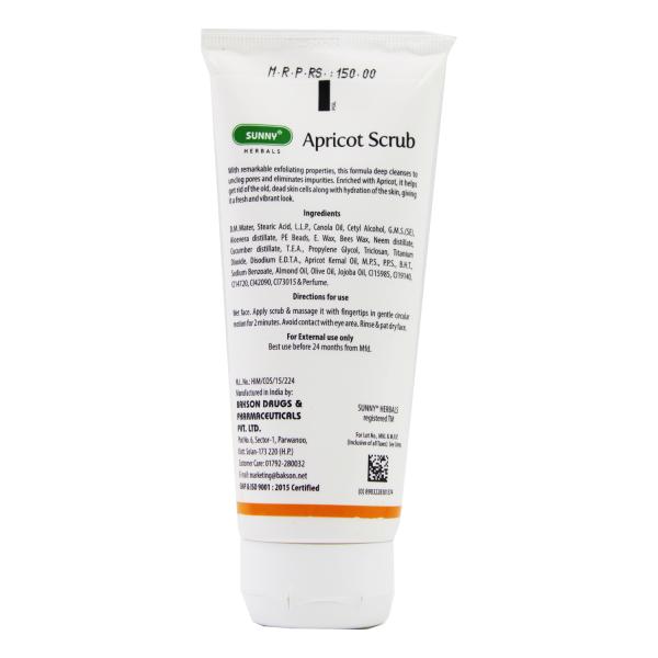 HOMOEOMEDS APRICORT SCRUB 100 GM BAKSON - JioMart