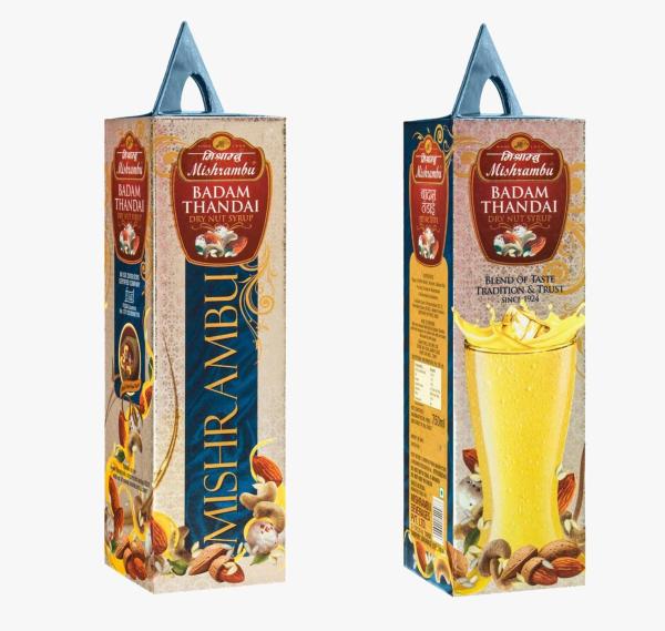 Mishrambu Drynut Syrup - Badam Thandai 750 ml Each Pack Of 2 - JioMart