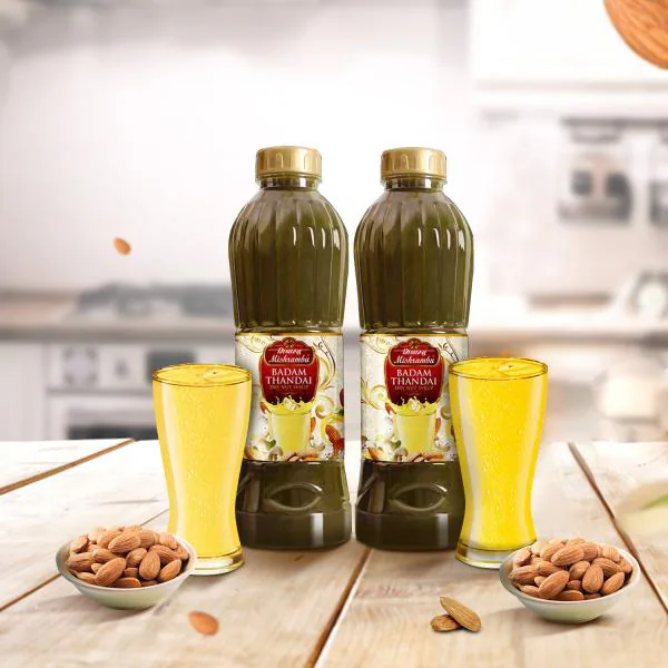 Mishrambu Drynut Syrup - Badam Thandai 750 ml Each Pack Of 2 - JioMart