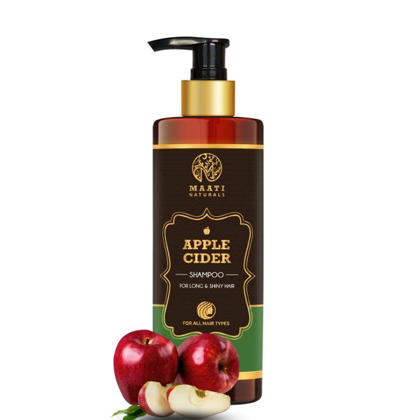 MaatiNaturals Anti-Frizz Shampoo with Apple Cider Vinegar and Goji ...