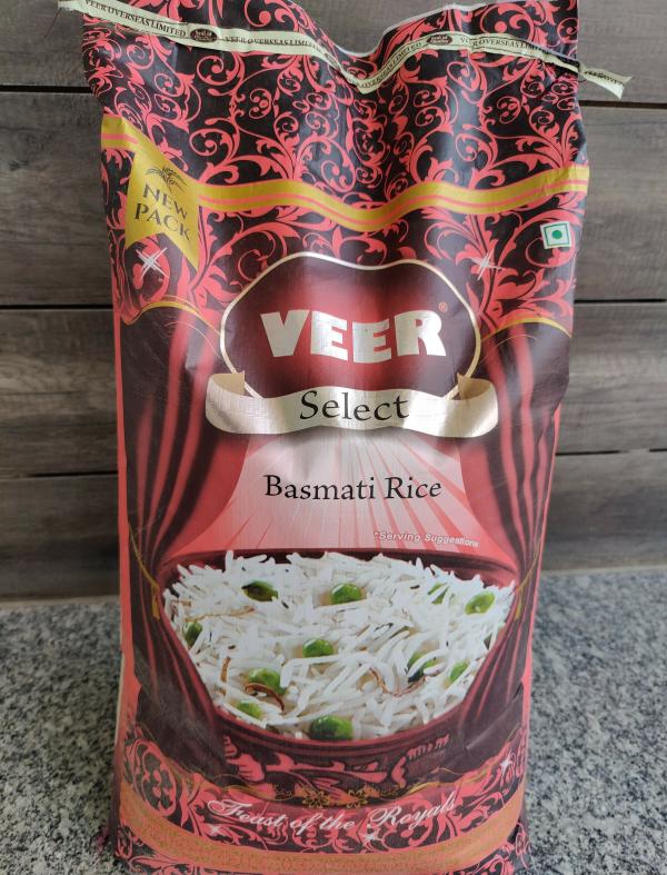 VEER SELECT SUPER TIBAR BASMATI RICE 30 KG - JioMart