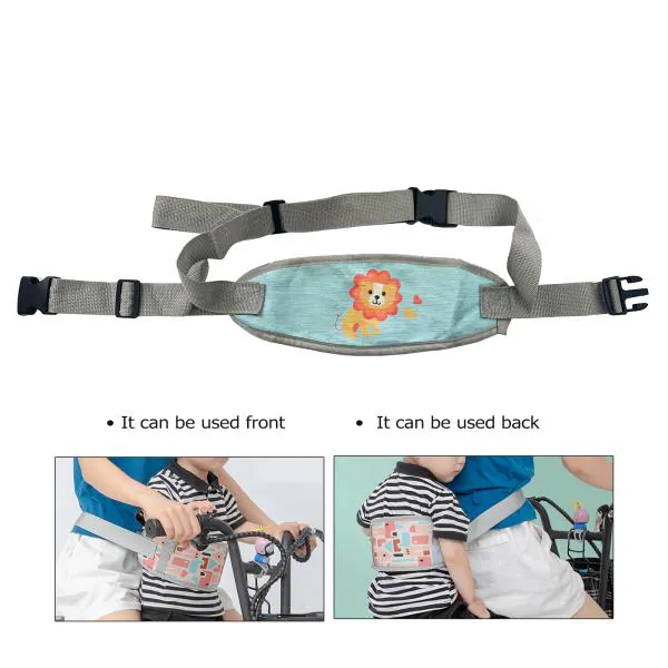 Safe-o-kid Two Wheeler Carrier Protection, 2 Points Adjustable Safety ...