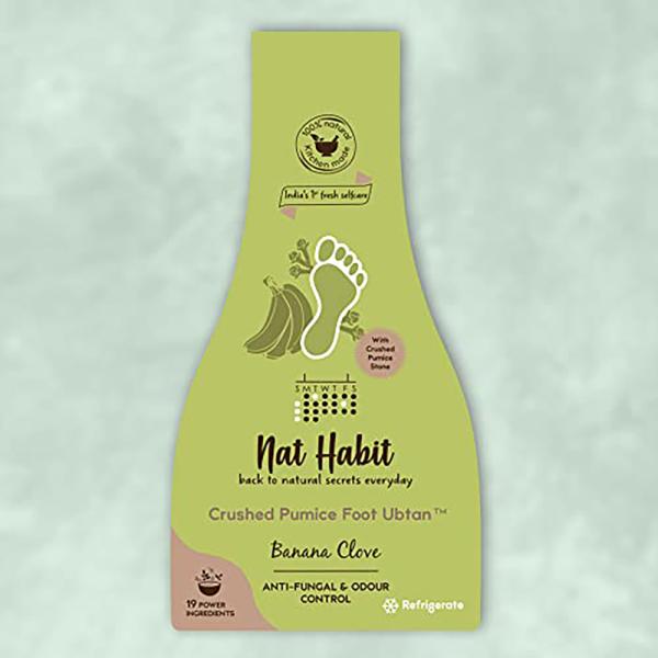 Nat Habit Fresh Banana Clove Foot Ubtan, Foot Scrub | Deep Cleansing ...