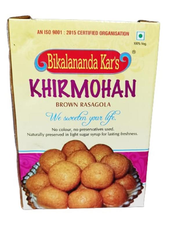 BIKALANANDA KAR's Indian Oriya Sweets Khirmohan / Rosogolla ,1000 Gram ...