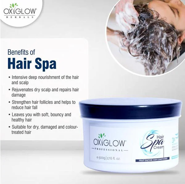 Oxyglow Herbals Hair Spa Cream, 1Kg - JioMart