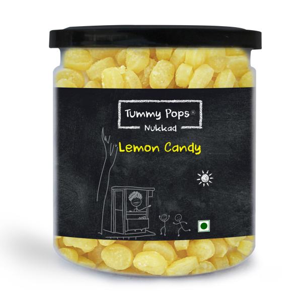 Tummy Pops Lemon Candy 300 grams Jar After Meal Digestives Mukhwas ...