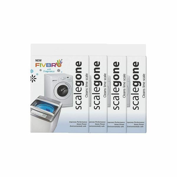 FIVBRO Scalegone Powder Any Washing Machine Cleaner (Pack of 4) - JioMart