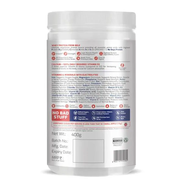 Gritzo SuperMilk Protein Powder - 400 g - JioMart