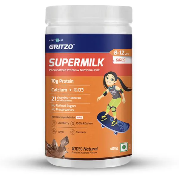 Gritzo SuperMilk Protein Powder - 400 g - JioMart