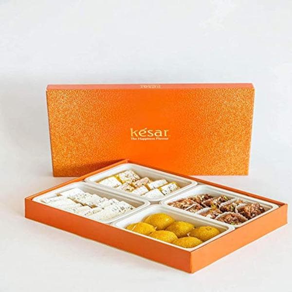 Kesar Sweets | Kaju Katli + Moong Dal Burfee + Dodha Barfi + Boondi ...