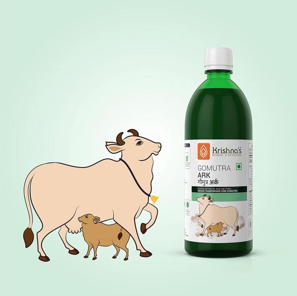 Krishna's Herbal & Ayurveda Desi Cow Gomutra Ark Urine - 1 L - JioMart