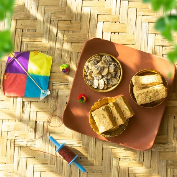 Kesar Sweets | Lohri & Makar Sankranti Sweets Gifting Hamper Box ...