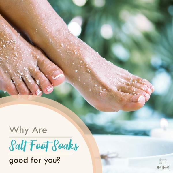 Nat Habit Fresh Cedar Lift Foot Salt | Softens Feet & Ankles | Relieves ...