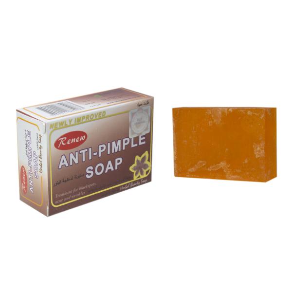 Queue Renew Anti Pimple Soap Treatment for Blackspots acne and Wrinkles ...
