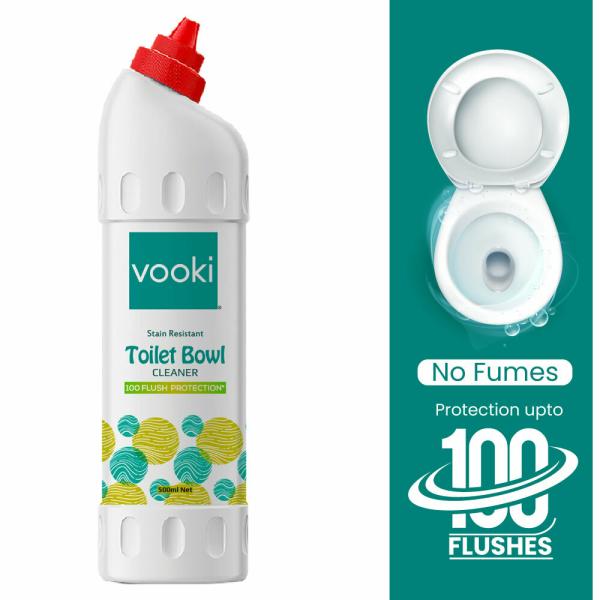 Vooki Toilet Bowl Cleaner, 100 Flush Protection, ECO Friendly - (5L ...