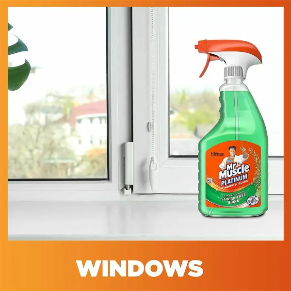 Mr Muscle Advanced Power Window & Glass Cleaner 750ml - JioMart