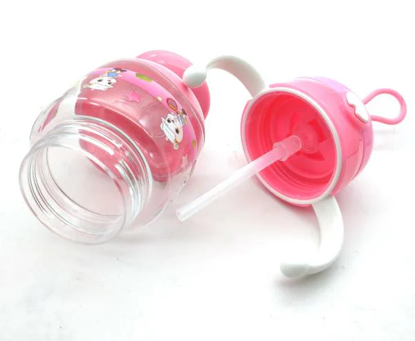 Johnnie boy Premium Baby Straw Sipper Bottle BPA Free & Non Toxic for ...
