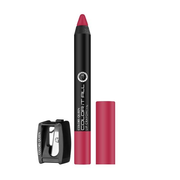 Colors Queen Color It All Smudge Proof Ultra Matte Lip Crayon ( Pink Up ...