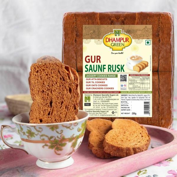 Gur Saunf Rusk 200g X 4 - JioMart