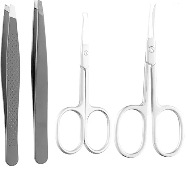 Beauté Secrets Eyebrow Tweezers for Women Precision Tweezer with Nose ...