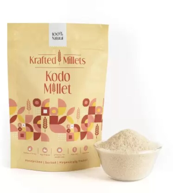 KRAFTED MILLETS Kodo Millet (2 kg, Pack of 4) - JioMart
