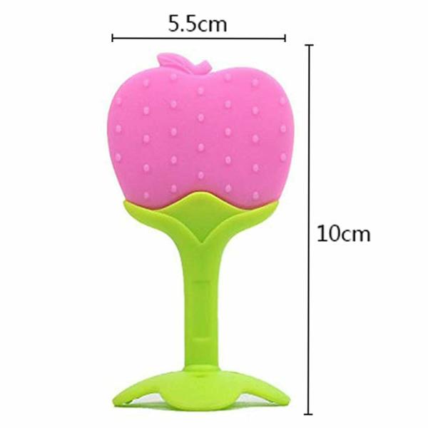 Enorme Silicone Fruit Shape Teething Soft Sensory Teether / Pacifier ...