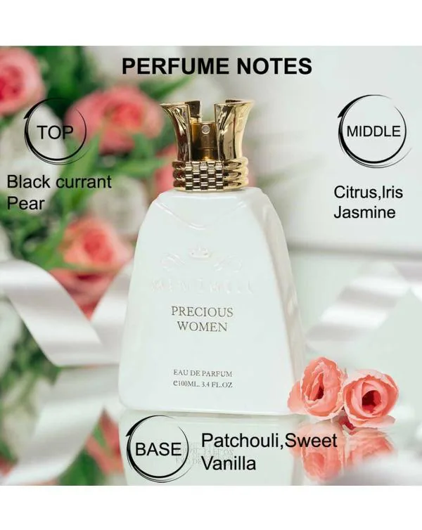 Menjewell PRECIOUS WOMEN Perfume Premium Luxury Long Lasting Eau de Parfum - 100 ml For Women ...