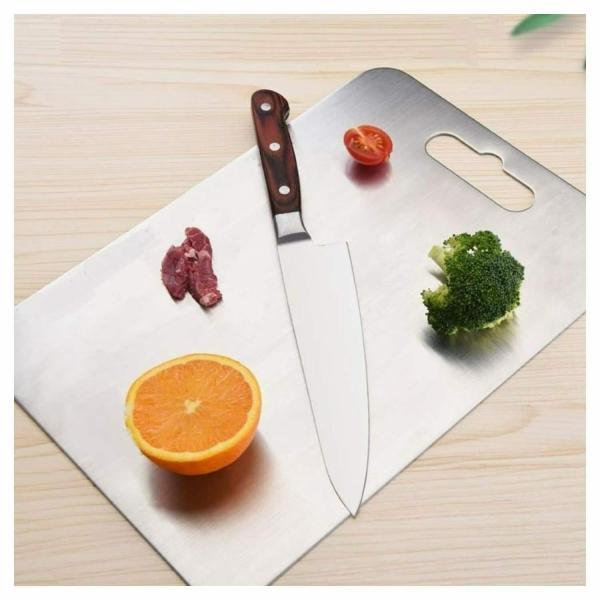 Nalix SS Chopping Board (32*21 cm) Medium - JioMart