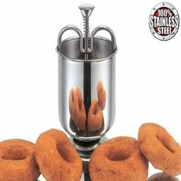 COINFINITIVE Mendu Vada Maker Stainless Steel with Stand, Mendu Vada ...