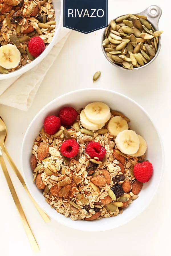 Rivazo Dry Fruits Muesli With Dry Fruits Seeds Berries and Multigrains ...