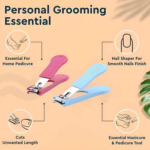 New Stainless-Steel Nail Cutter with Plastic Cover Body For All - JioMart