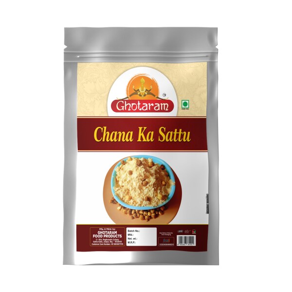 Ghotaram GFP Buxar Roasted Gram Flour Sattu/Desi Sattu Powder/Chana ...