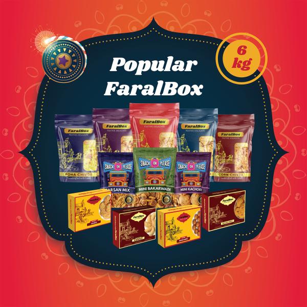 FaralBox 6 Kg Special Diwali Faral - Popular FaralBox | Diwali Faral ...