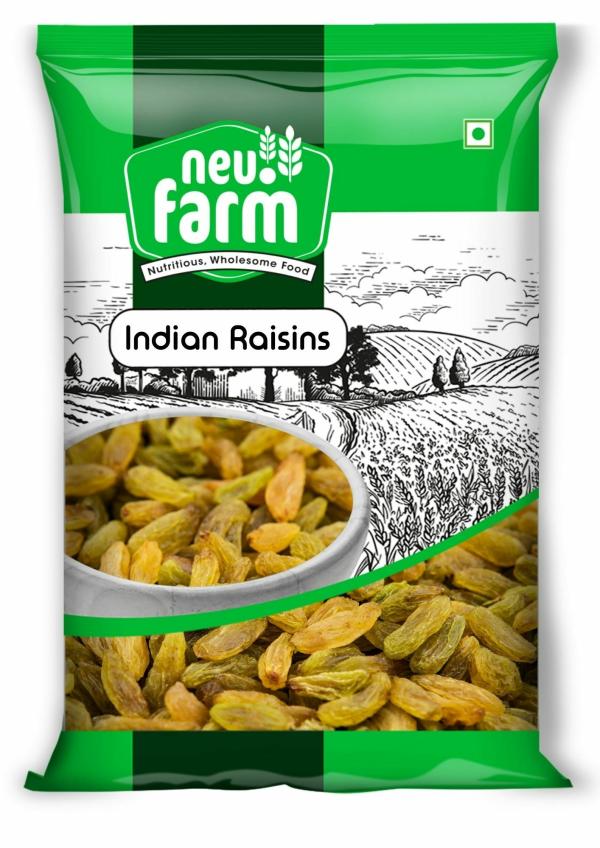 Neu. Farm Indian Raisins Premium Quality Dried Kishmish 500g Pack of 2 ...