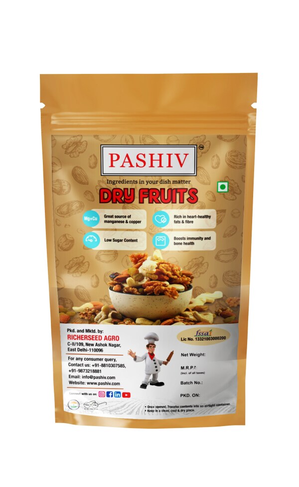 PASHIV California Almonds 200g - JioMart