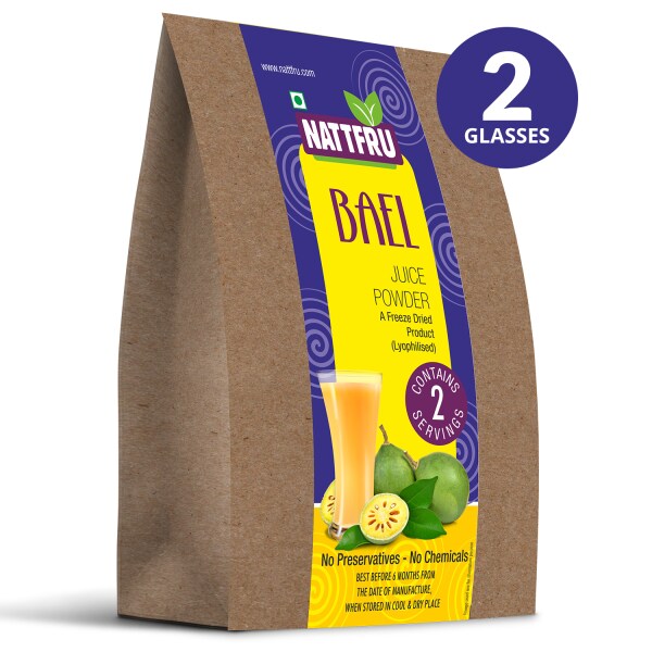 Nattfru Bael Fruit Juice | Beal Juice for Healthy Gut & Good Digestion ...