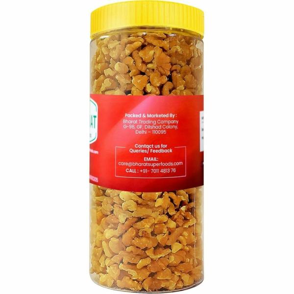 Bharat Super Foods Walnut Kernels Without Shell Broken Grade 4 Pcs 500 ...