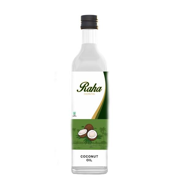 Raha Coconut oil Pet bottle - 1ltr (Pack of 2) - JioMart