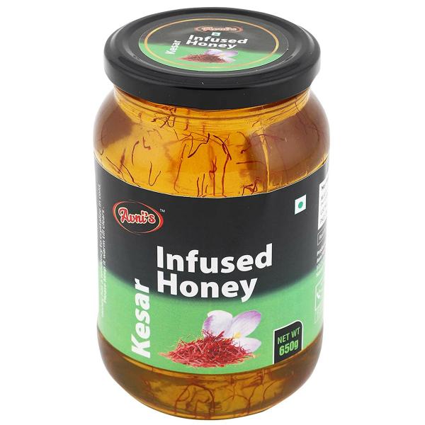 Avni's Kesar Infused Honey - 650 g - JioMart