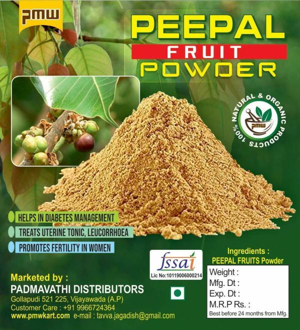 Pmw - Peepal Tree Fruit Powder - Sacred Fig - Raavi - Arasam Pazham ...