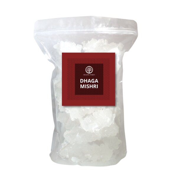ORGANIC FOREST Dhaga Mishri |Thread Mishri | Crystal Sweet Candy ...
