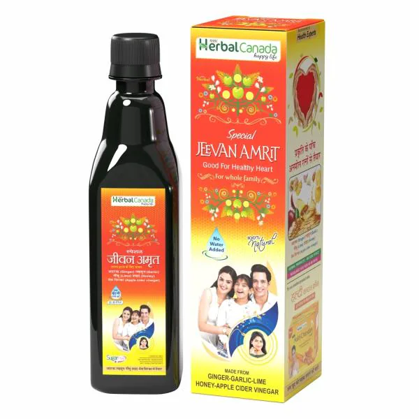 Harc Herbal Canada Jeevan Amrit | Good For Heart | 100% Natural 500ml ...