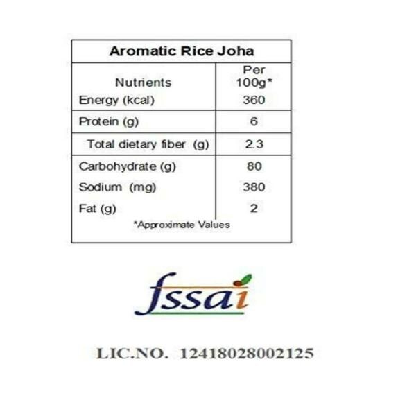 B&B Organics Aromatic Joha Rice- WestBengal Origin (Medium Grain) (1 kg ...