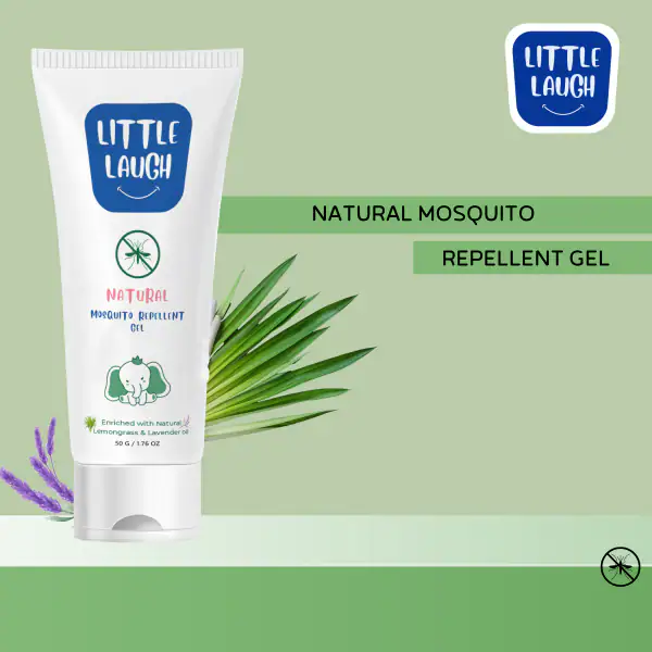 Little Laugh Combo Baby Diaper Rash Cream (100gm) & Natural Mosquito ...