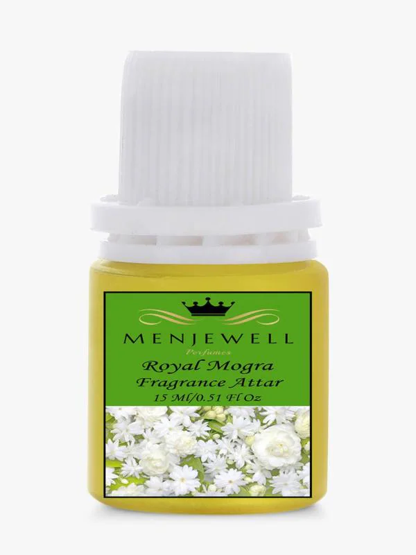 Menjewell Royal Mogra Fragrance Long Lasting 15ML Attar/Perfume (Floral ...