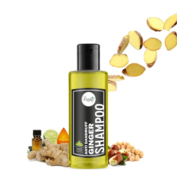 Luster Ginger (Anti-Dandruff) Shampoo | Dandruff & Hair Fall Control ...