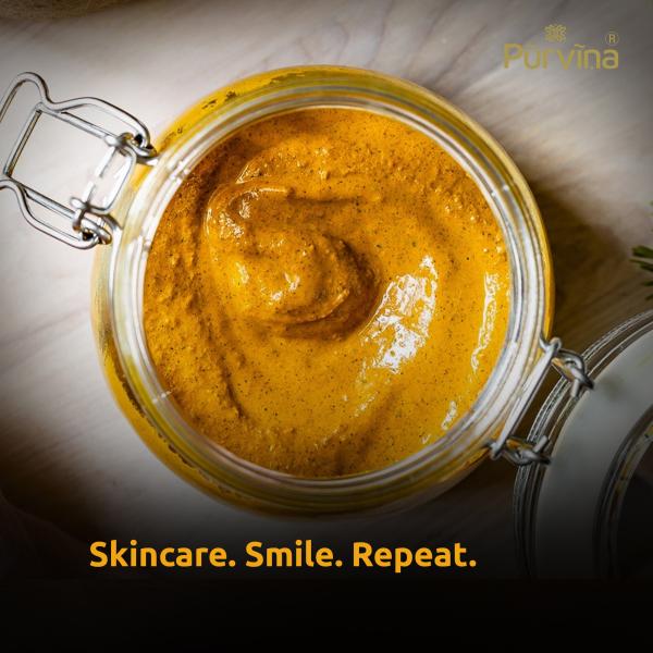 Purvina 100% Pure & Natural Turmeric Powder - 250gm - JioMart