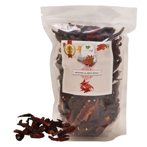 School of sage Mathania lal mirch whole (pack of 2)( 150 gram each ...